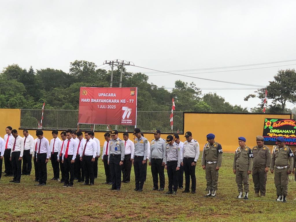 PAMWAL UPACARA HUT BHAYANGKARA KE 77 TAHUN (01/07/23)